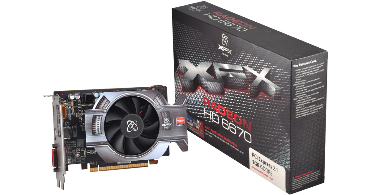 XFX HD 6670 [HD-667X-ZWF4] | SoloTodo.cl