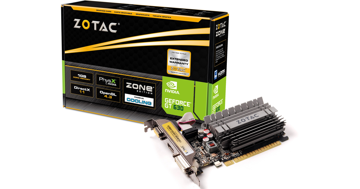 Zotac GT 630 [ZT-60408-20L] | SoloTodo.cl