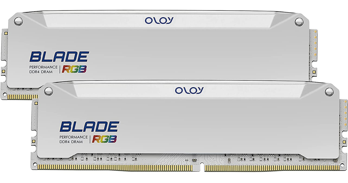 OLOy Blade RGB White MD4U1636181BRWDE (2 x 16GB | DIMM DDR4-3600 ...