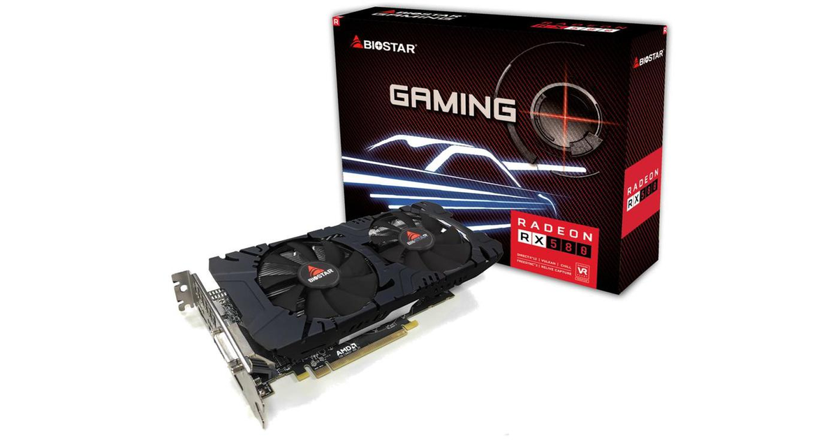 Biostar Radeon Gaming RX 580 8G [VA5805RV82] | SoloTodo.cl