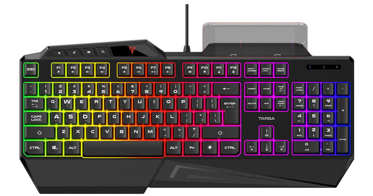 Targa Gaming Keyboard (TG-K120RGB) | SoloTodo.cl