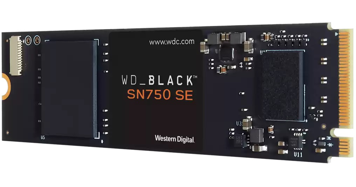 Western Digital Black SN750 SE 1 TB (WDS100T1B0E) | SoloTodo.cl