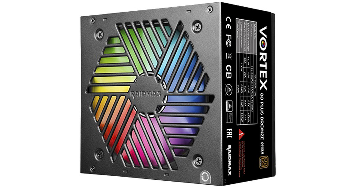 Raidmax RX-700AC-VR (700 W) | SoloTodo.cl