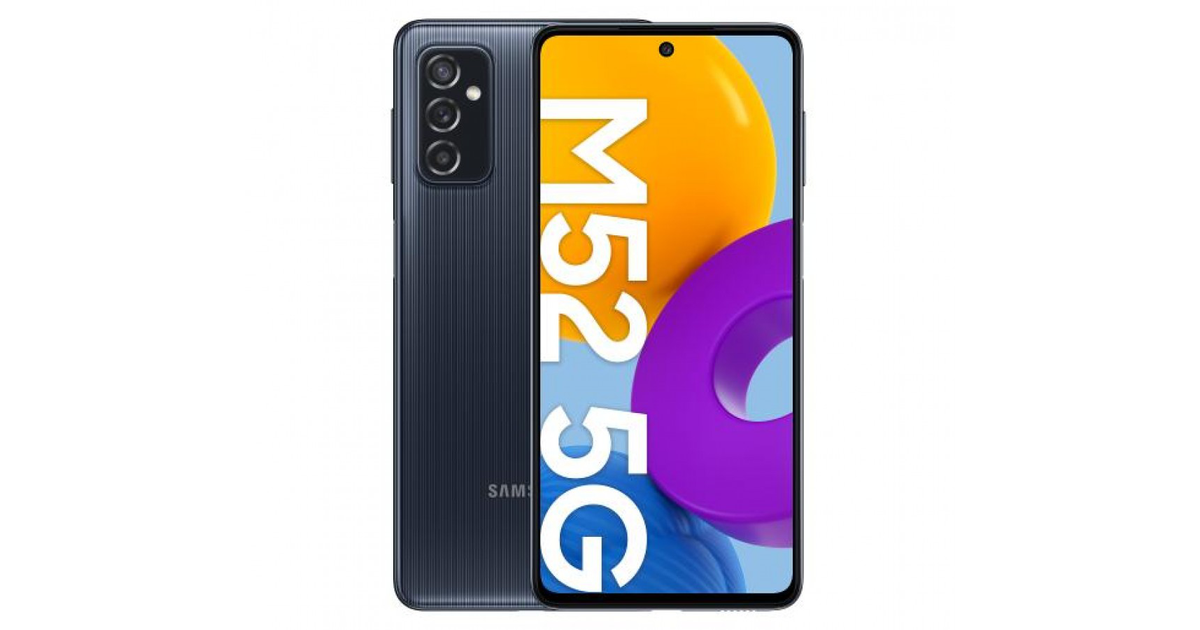 Samsung Galaxy M52 5G (128 GB / 6 GB / Blazing Black) | SoloTodo.cl