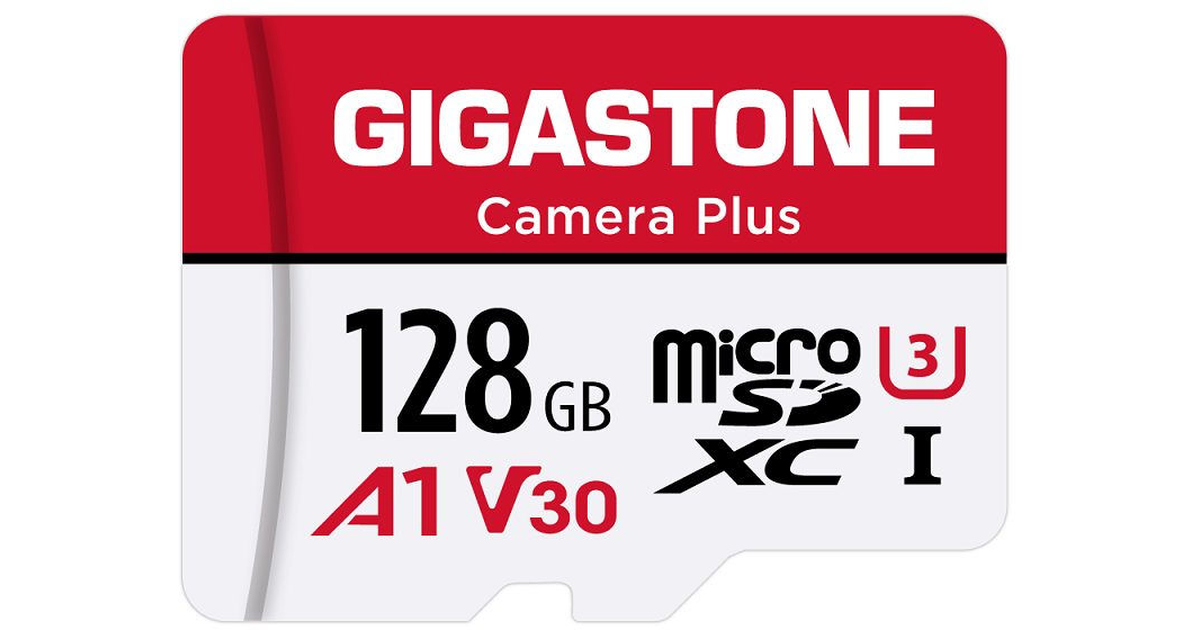 Gigastone Camera Plus microSDHC / microSDXC 128 GB UHS-I (Speed Class 3 ...