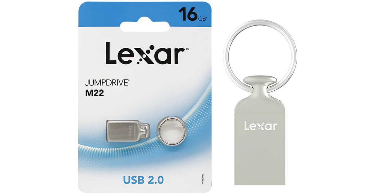 Lexar JumpDrive M22 16 GB (LJDM022016G-BNJNG) | SoloTodo.cl
