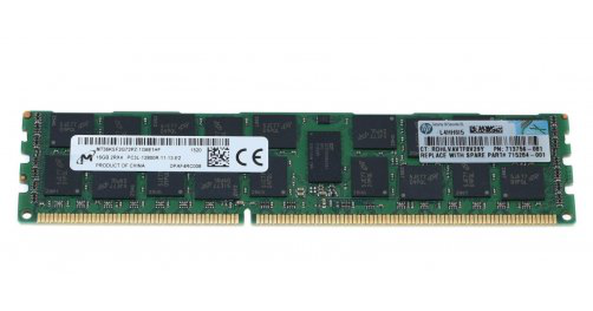 HP 715284-001 (1 x 16GB | DIMM DDR3-1600 ECC Full buffer) | SoloTodo.cl