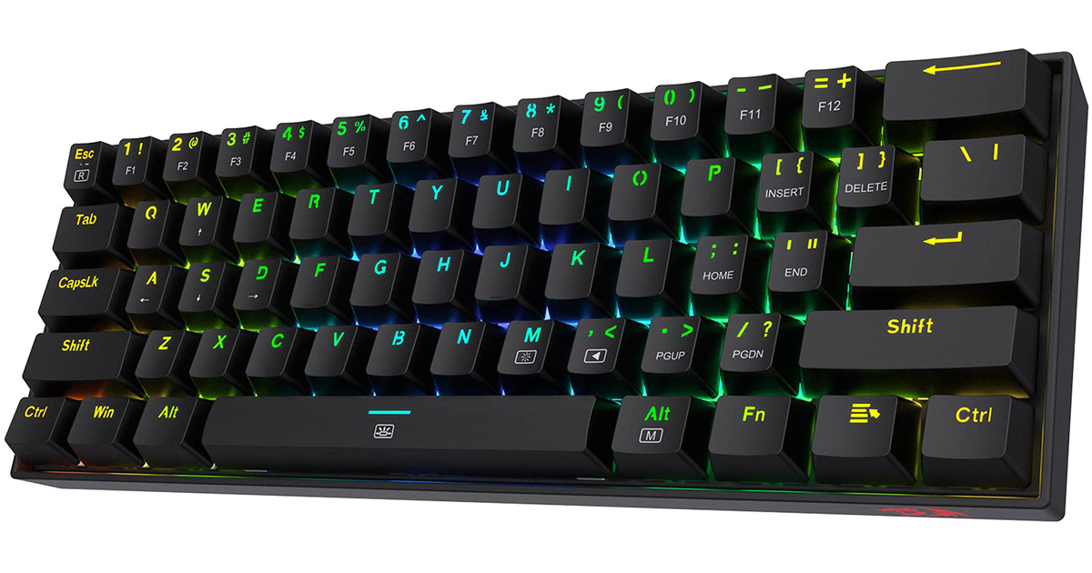 Redragon Dragonborn RGB (Black / Red Switch) (K630) | SoloTodo.cl