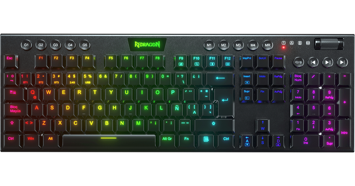 Redragon Horus (Blue Switch) (K618) | SoloTodo.cl