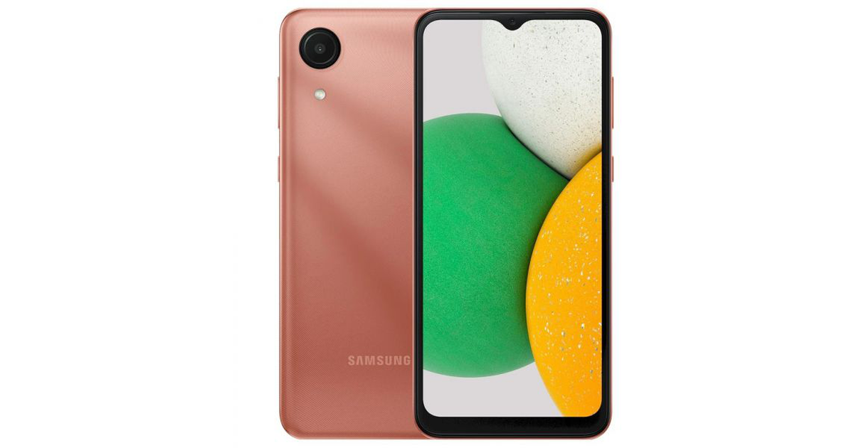 Samsung Galaxy A03 Core (A032 / 32 GB / 2 GB / Copper) | SoloTodo.cl