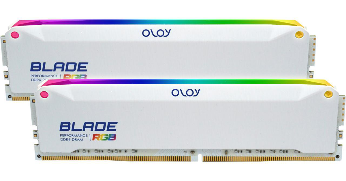 OLOy Blade RGB White ND4U0832162BRWDE (2 x 8GB | DIMM DDR4-3200 ...