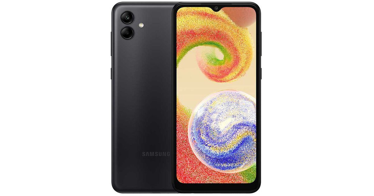 Samsung Galaxy A04 (A045 / 128 GB / 4 GB / Black Beauty) | SoloTodo.cl