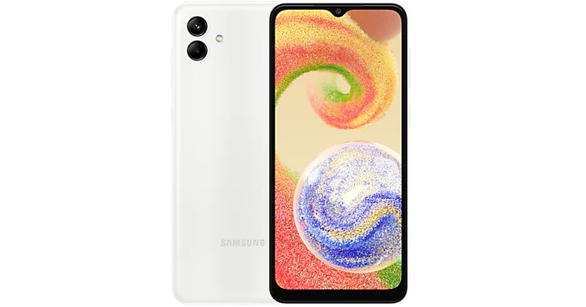Samsung Galaxy A04 (A045 / 128 GB / 4 GB / Awesome White) | SoloTodo.cl
