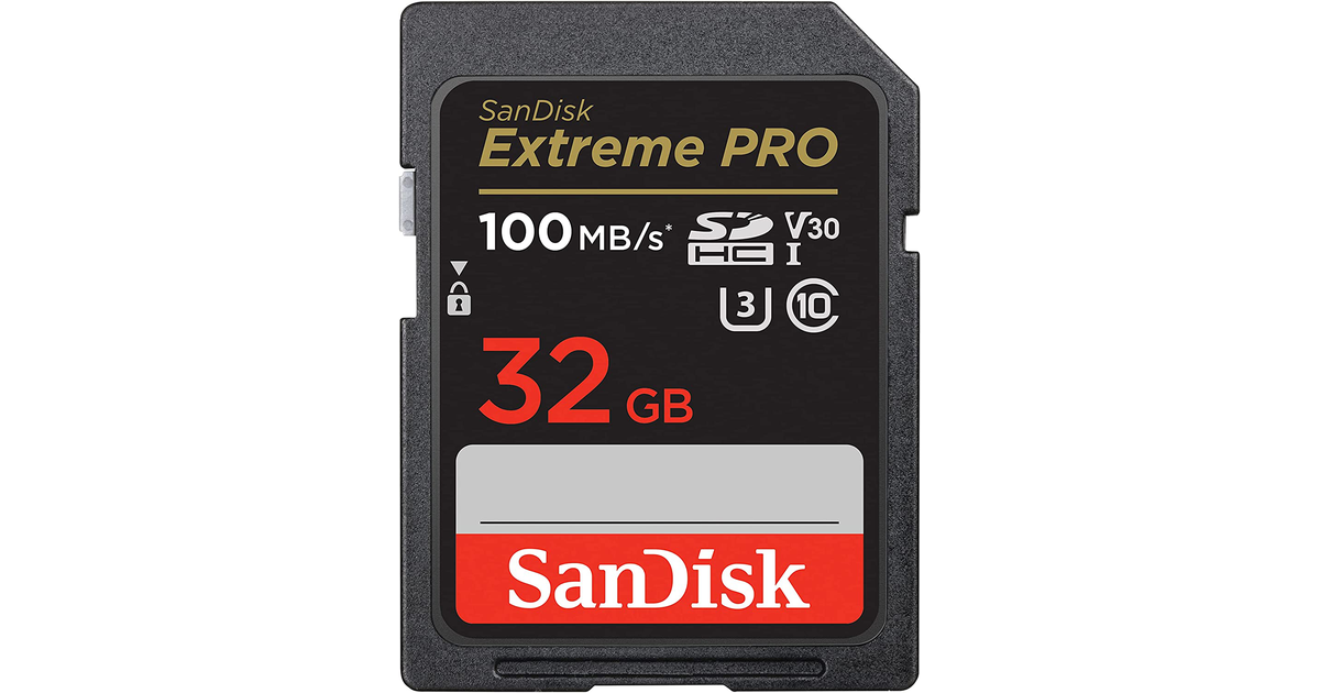 SanDisk Extreme Pro SDHC 32 GB UHS-I (Speed Class 3 / Video Speed Class 30) (SDSDXXO-032G-GN4IN ...
