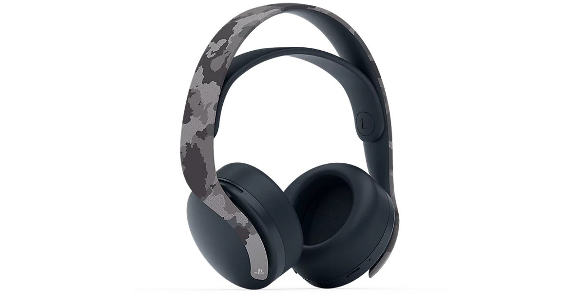 Sony PULSE 3D Wireless Headset PS5 - Gray Camouflage | SoloTodo.cl