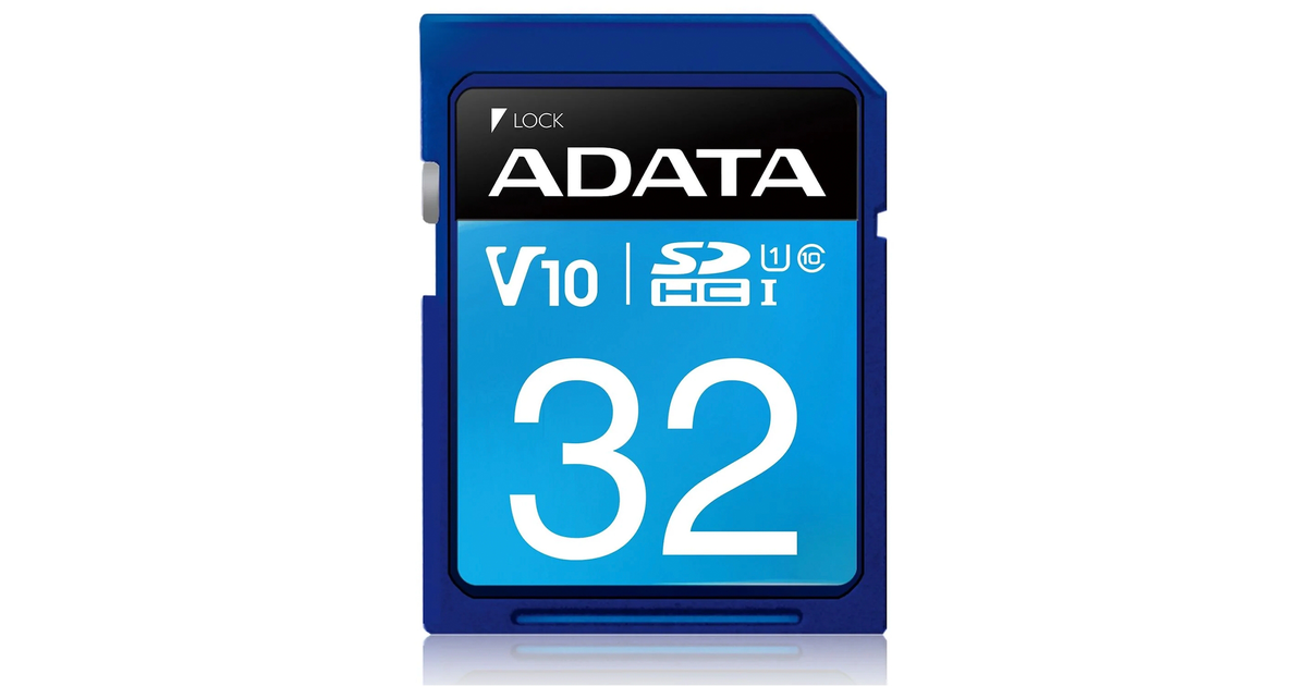 Adata Premier SDHC 32 GB UHS-I (Class 10 / Speed Class 1 / Video Speed Class 10) (ASDH32GUICL10 ...