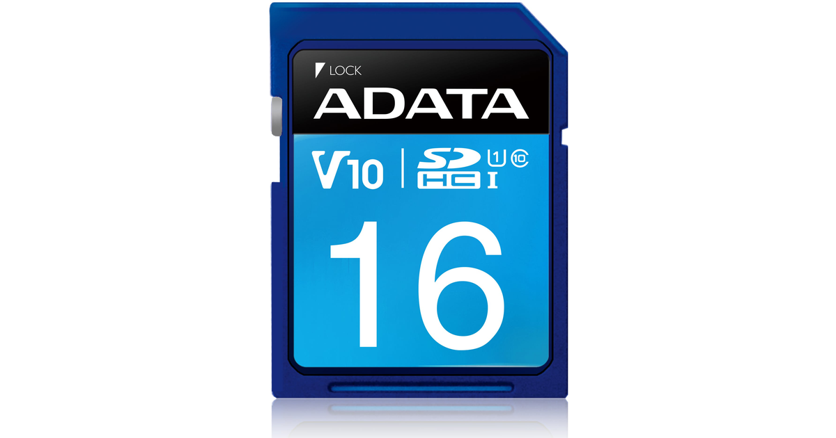 Adata Premier SDHC 16 GB UHS-I (Class 10 / Speed Class 1 / Video Speed ...