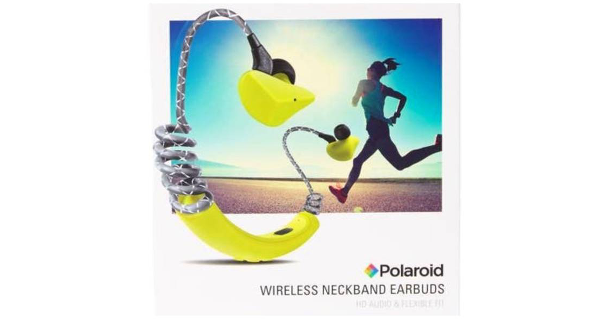 Polaroid Wireless Neckband Earbuds - Amarillo (PBTE106-YELLOW ...