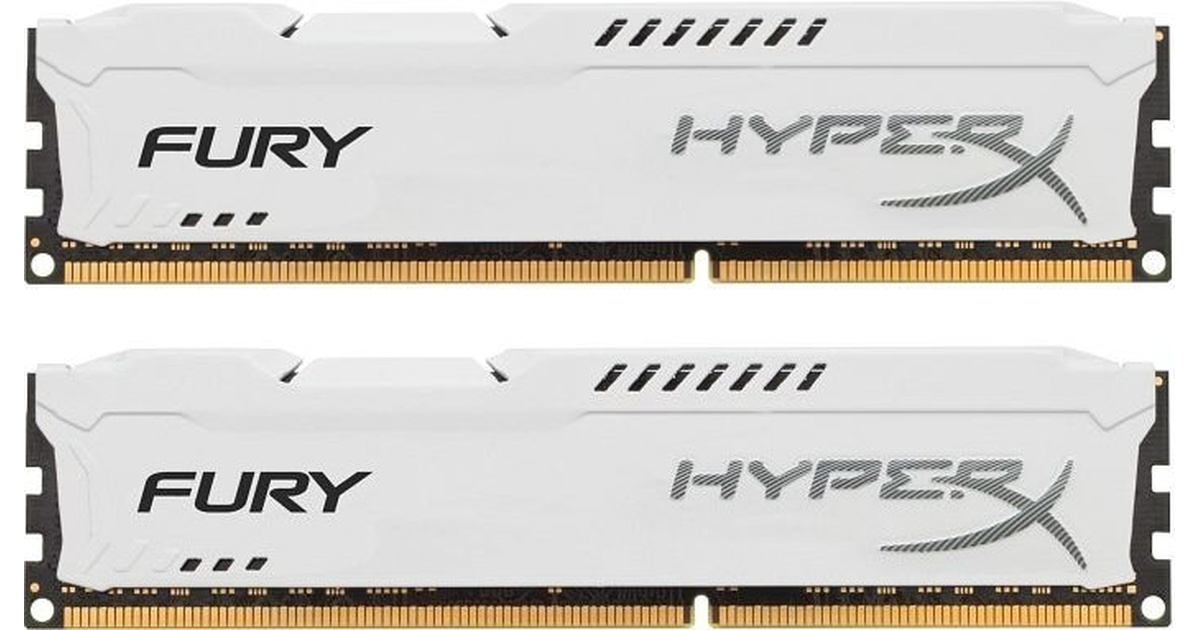 HyperX Fury White HX318C10FWK2/16 (2 x 8 GB | DIMM DDR3-1866) | SoloTodo.cl