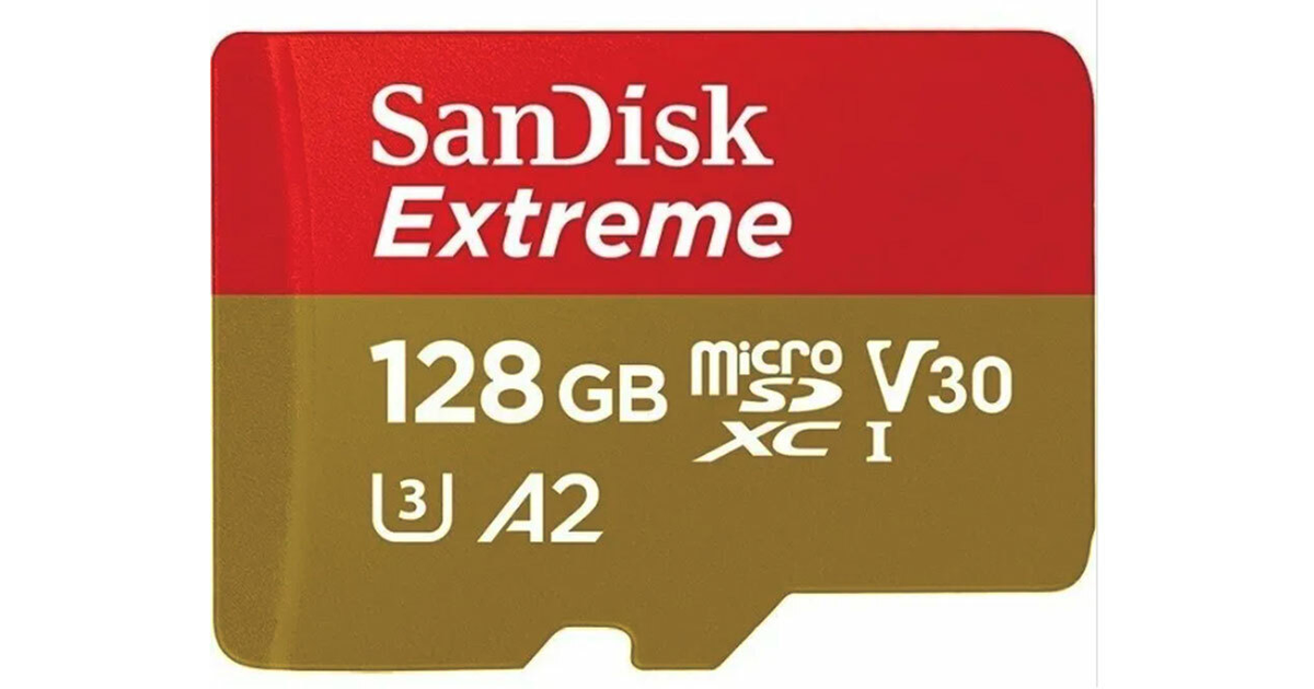 SanDisk Extreme microSDHC / microSDXC 128 GB UHS-I (Speed Class 3 ...
