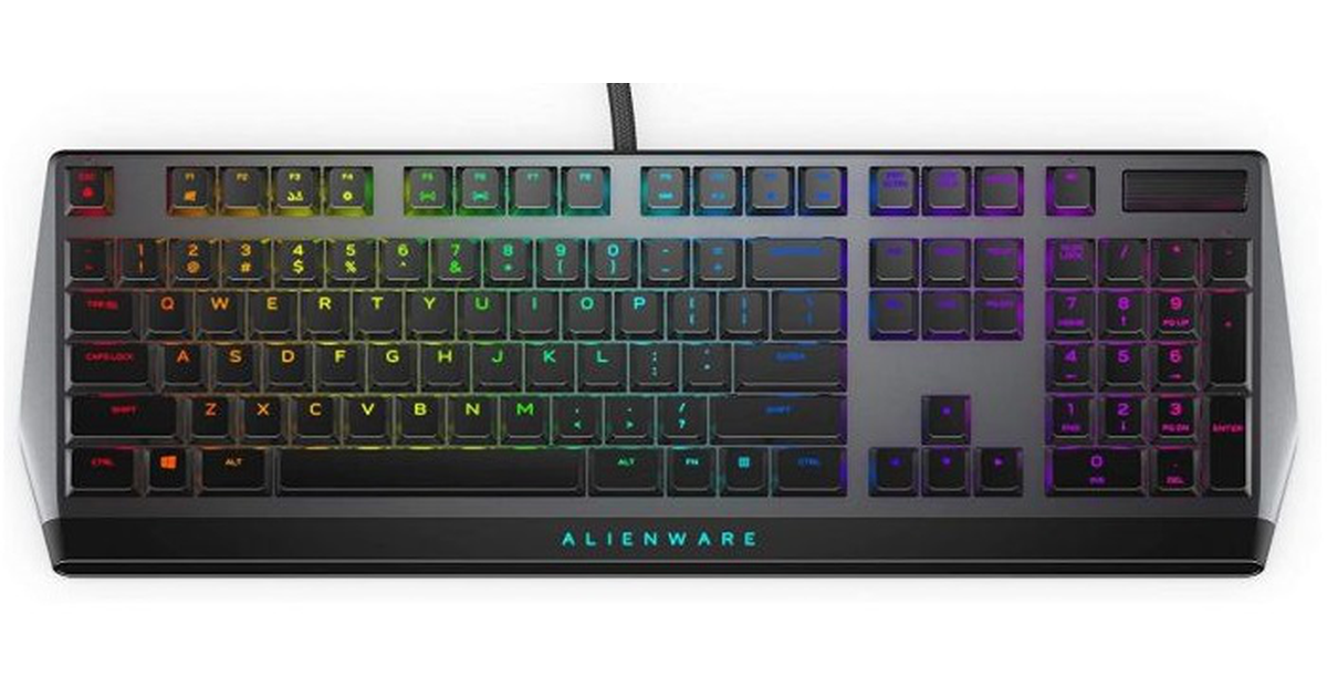 Alienware Low-Profile RGB Gaming Keyboard - Black (AW510K) | SoloTodo.cl