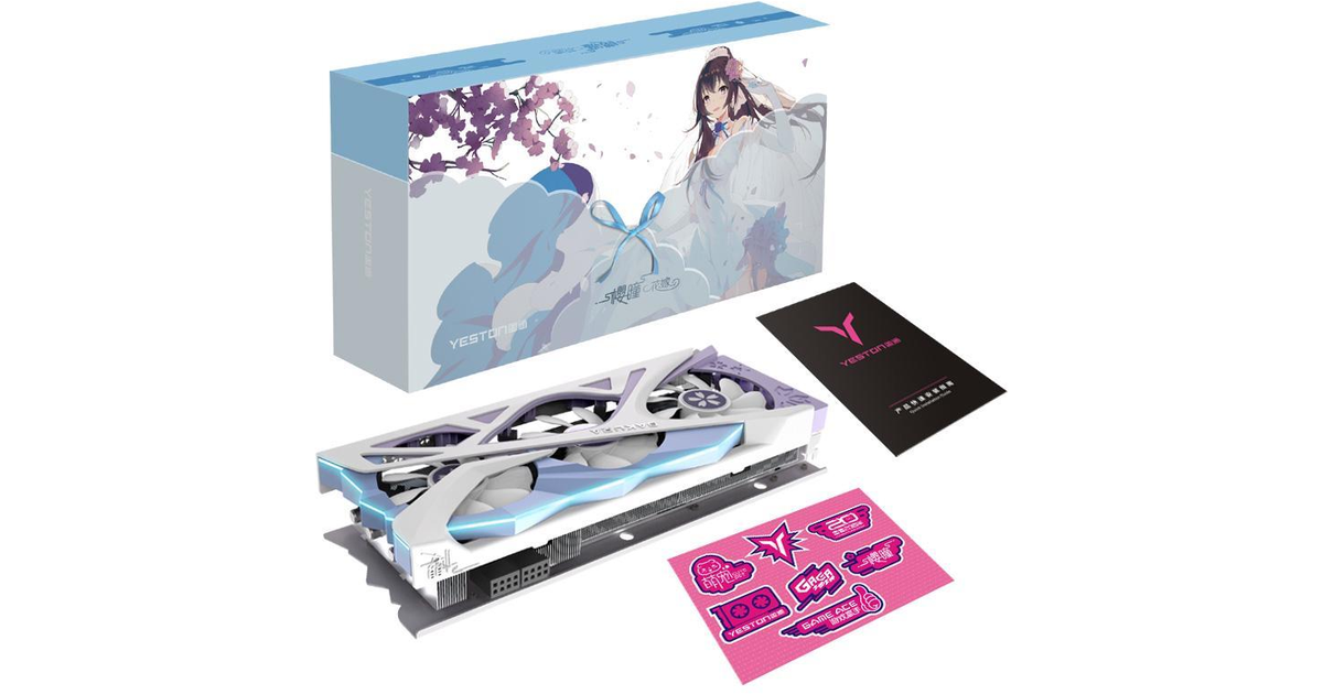 Yeston GeForce RTX 3080 10GB SAKURA HITOMI LHR | SoloTodo.cl