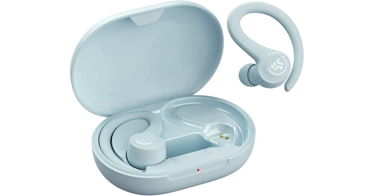 JLab Go Air Sport True Wireless Earbuds - Light Blue | SoloTodo.cl