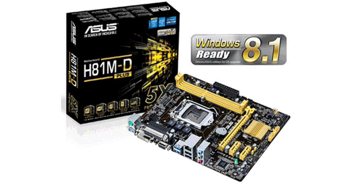 ASUS H81M-D PLUS | SoloTodo.cl