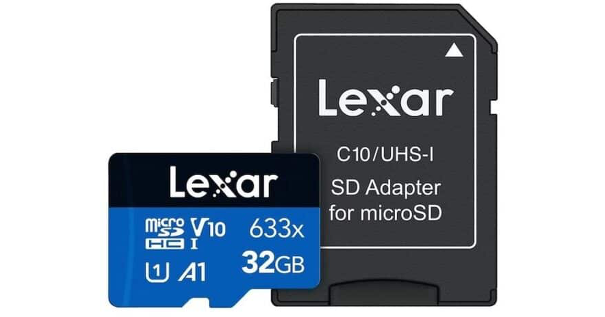 Lexar High-Performance microSDHC 32 GB UHS-I (Class 10 / Speed Class 1 ...