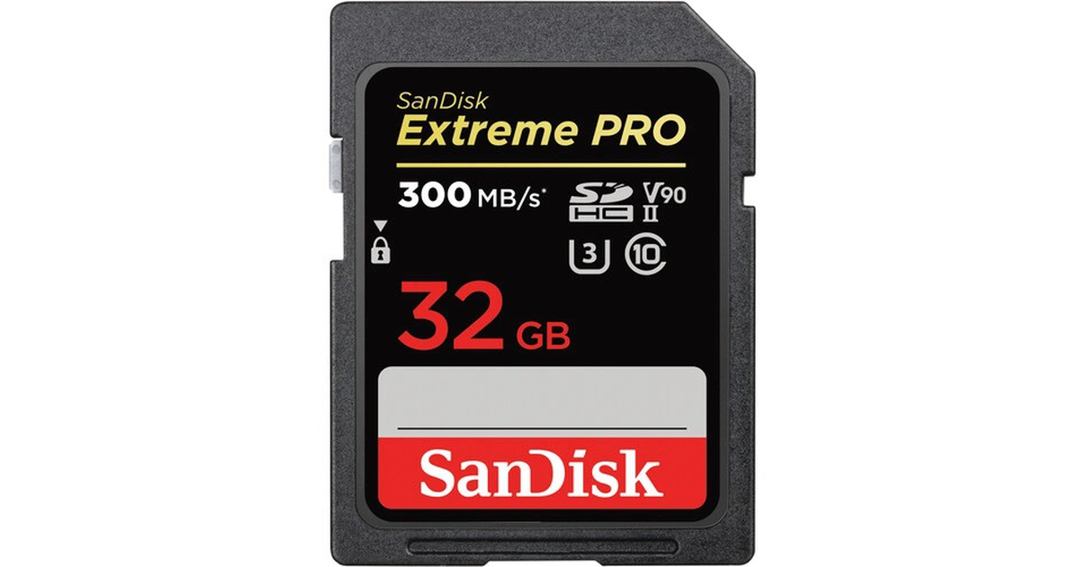 SanDisk Extreme Pro SDHC / SDXC 32 GB UHS-II (Speed Class 3 / Video ...