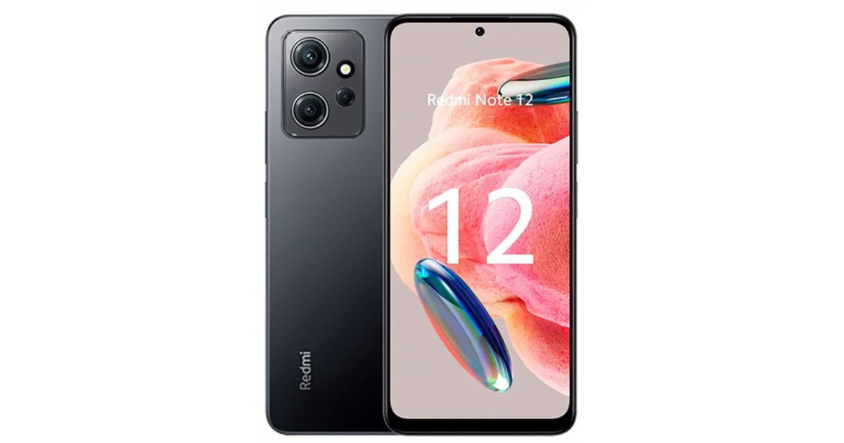 Xiaomi Redmi Note 12 4G (128 GB / 4 GB / Matte Black) | SoloTodo.cl