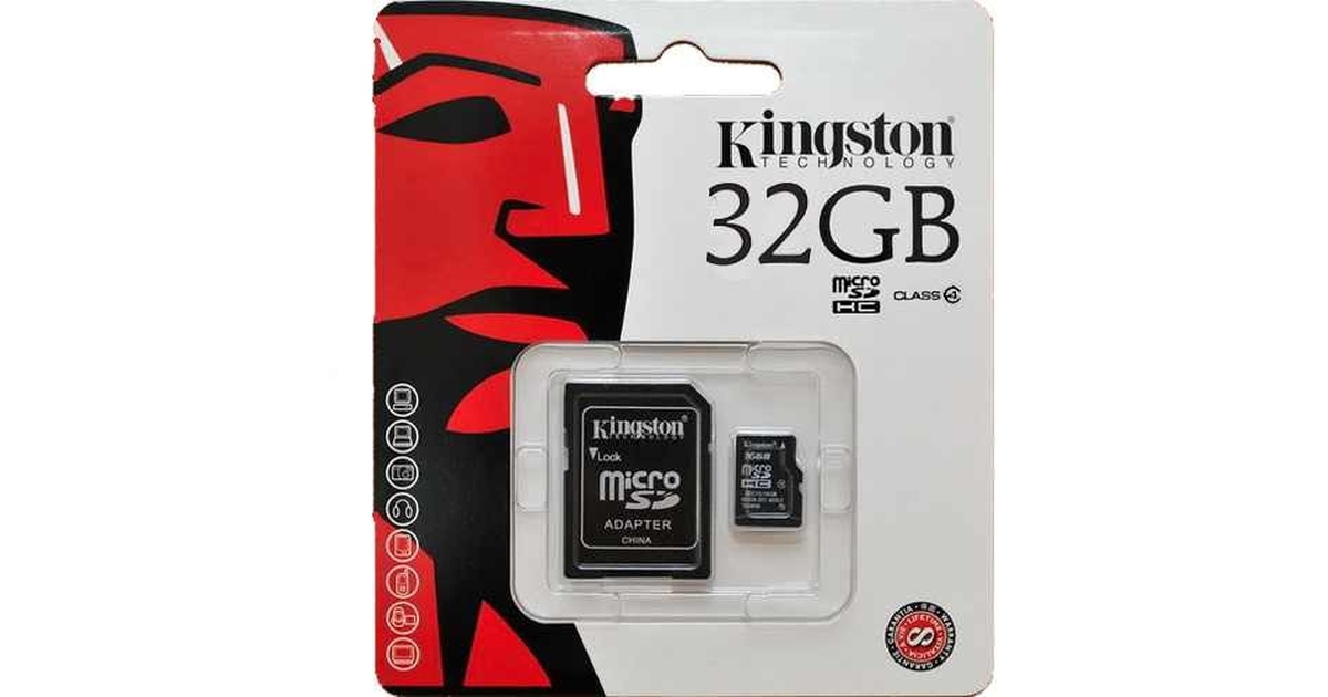Kingston microSDHC 32 GB Class 4 (SDC4/32GB) | SoloTodo.cl