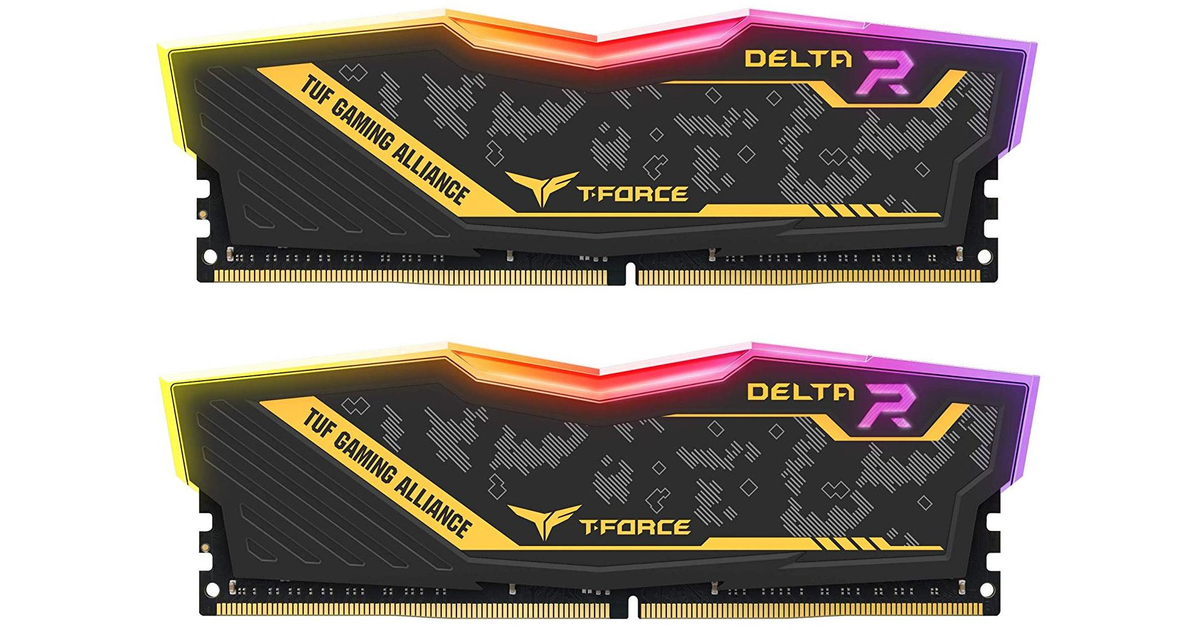 Team Delta TUF Gaming RGB TF9D416G3600HC18JDC01 (2 x 8 GB | DIMM DDR4 ...