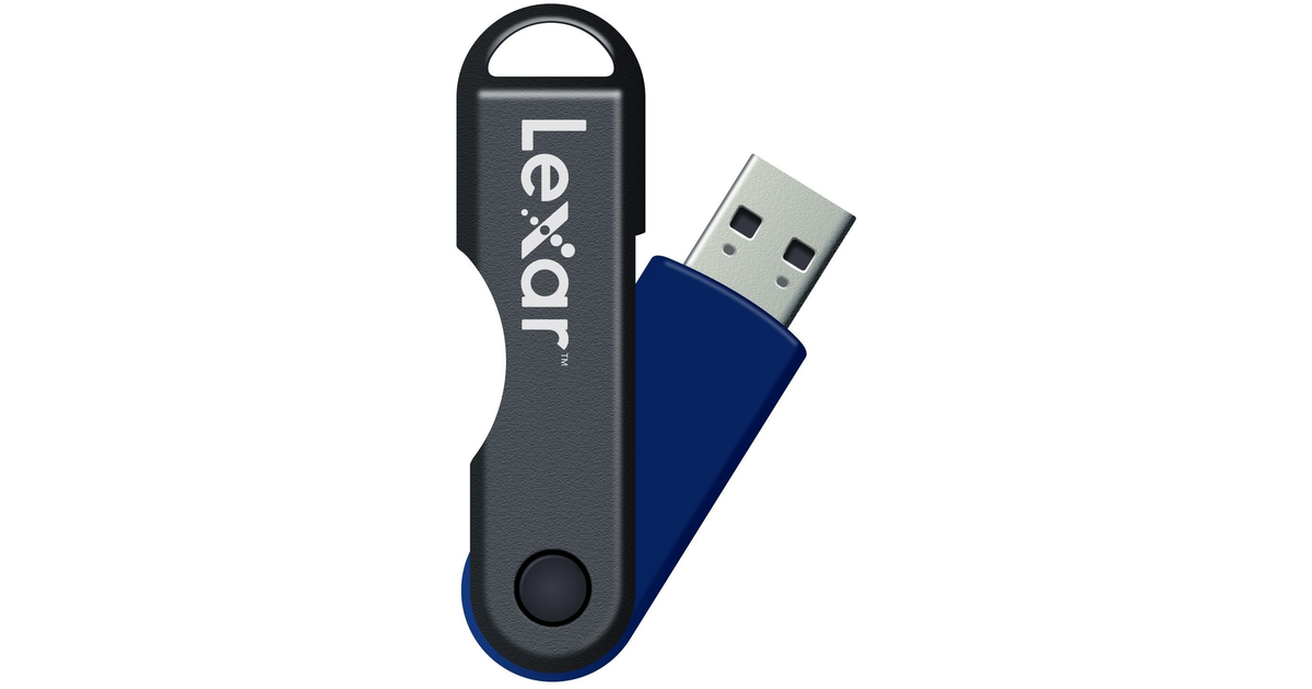 Lexar JumpDrive TwistTurn 8 GB (LJDTT8GBASBNA) | SoloTodo.cl