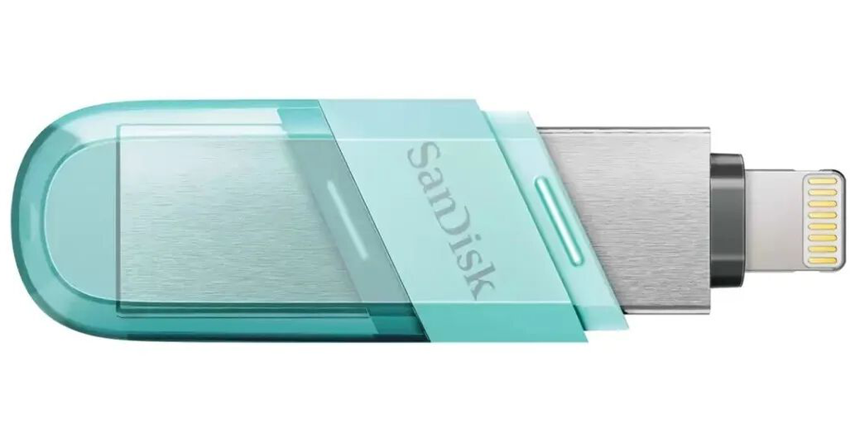 SanDisk iXpand Flash Drive Flip 256 GB (SDIX90N-256G-GN6NK) | SoloTodo.cl