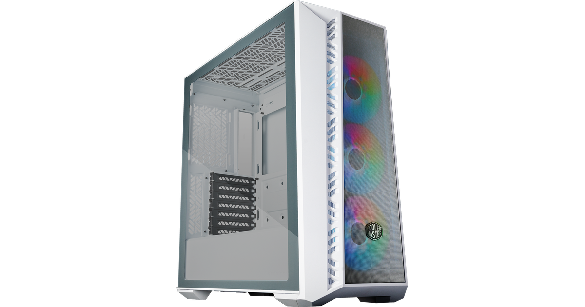 Cooler Master MasterBox MB520 Mesh - White (MB520-WGNN-S00) | SoloTodo.cl