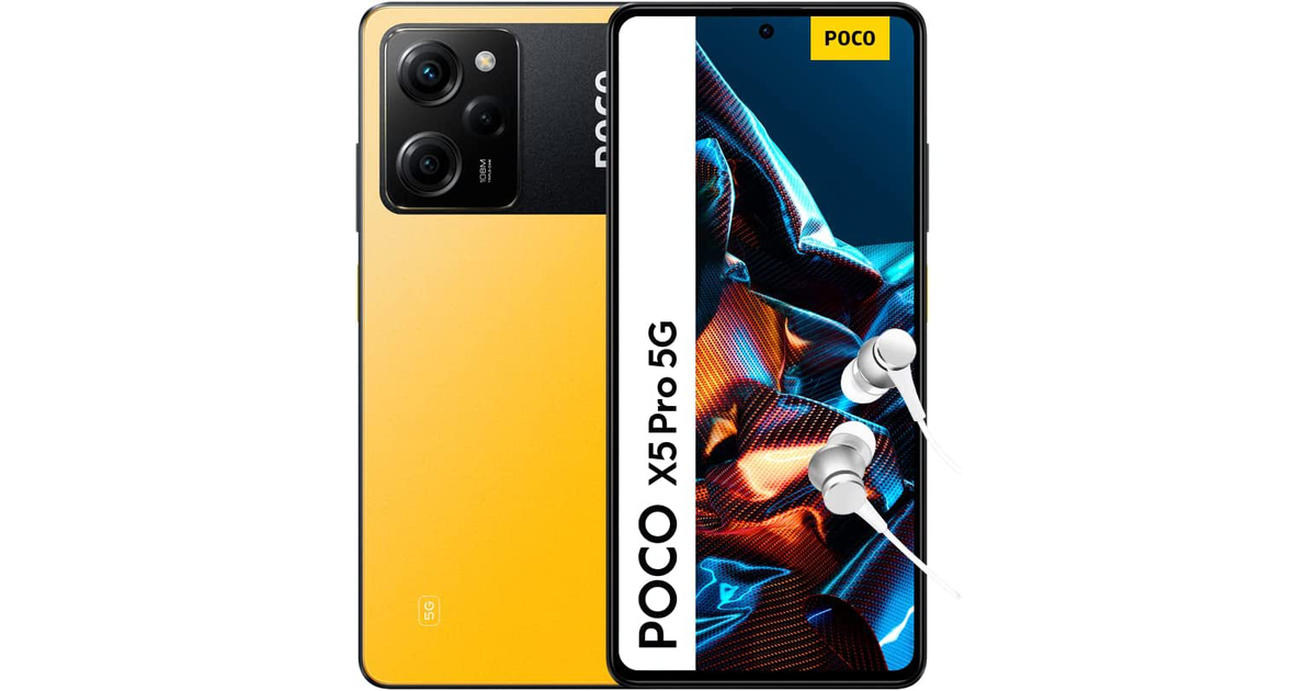 Xiaomi Poco X5 Pro (128 GB / 6 GB / Yellow) | SoloTodo.cl