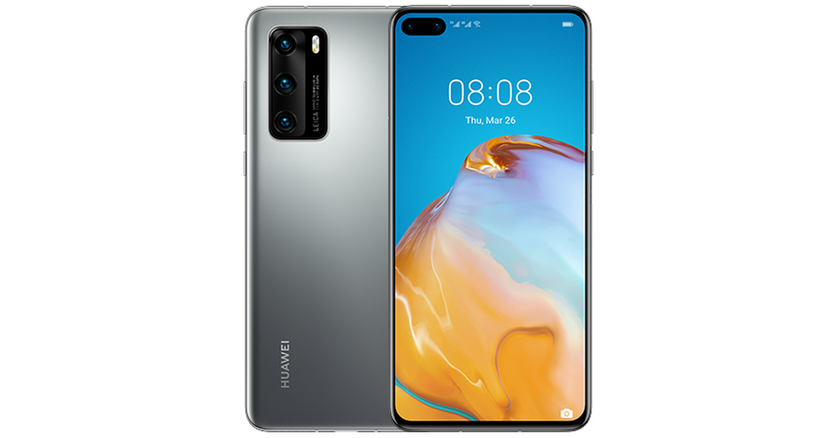 Huawei P40 4G (128GB / 8 GB / Frost Silver) | SoloTodo.cl