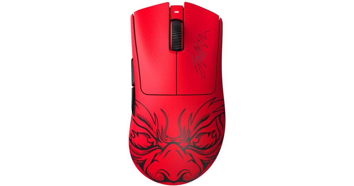 Razer Deathadder V3 Pro - Red Faker Edition (RZ01-04630400-R3M1 ...