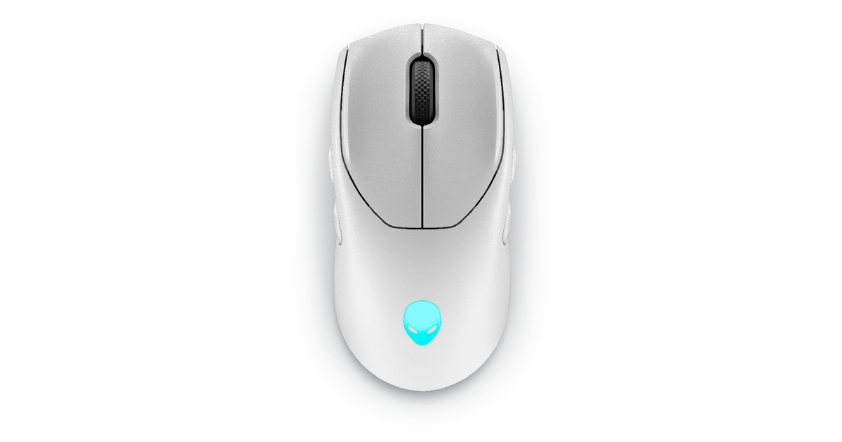Alienware AW720M Tri-Mode Wireless Gaming Mouse - Lunar White | SoloTodo.cl