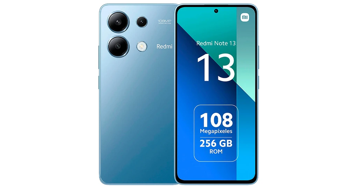 Xiaomi Redmi Note 13 4G (256 GB / 8 GB / Ice blue) [54863] | SoloTodo.cl