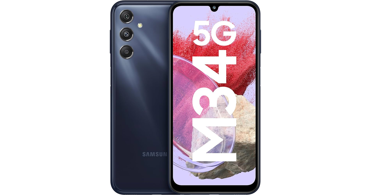 Samsung Galaxy M34 5G (M346 / 128 GB / 6 GB / Midnight Blue) | SoloTodo.cl