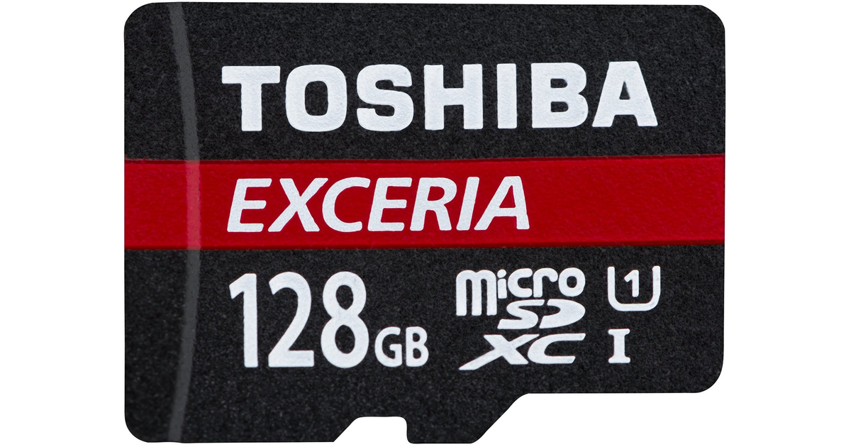 Toshiba Exceria microSDHC / microSDXC 128 GB Class 10 / UHS Class 1 (U1 ...
