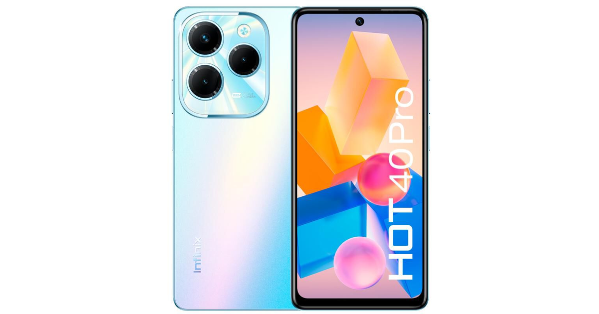 Infinix Hot 40 Pro (256 GB / 8 GB / Palm Blue) | SoloTodo.cl