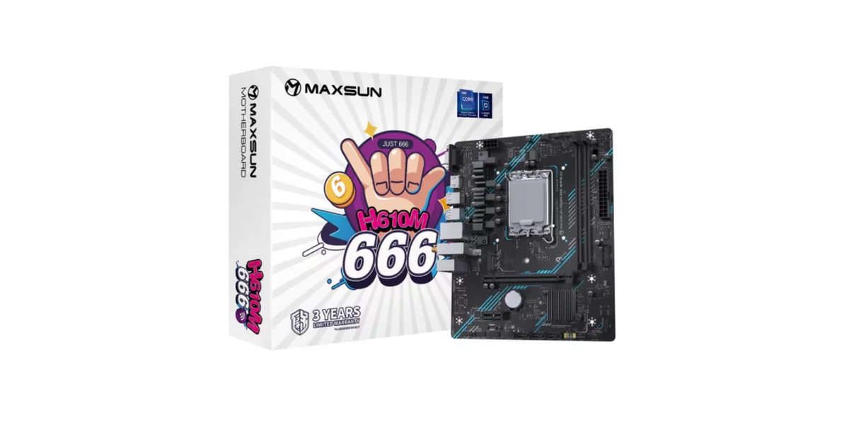 Maxsun MS-H610M 666 WIFI6 D5 | SoloTodo.cl
