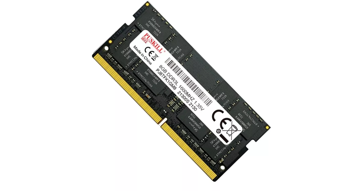 Puskill PSK-D3D11M1600BL-8G (1 x 8 GB | SO-DIMM DDR3-1600) | SoloTodo.cl