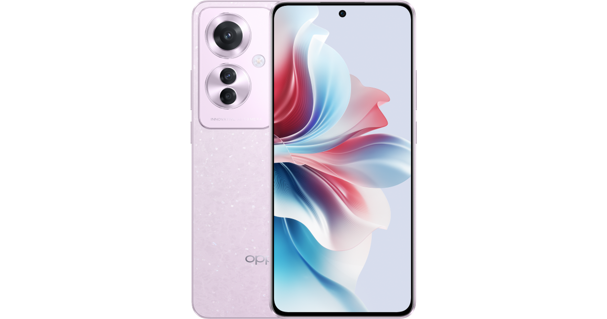 Oppo Reno11 F (256 GB / 8 GB / Coral Purple) | SoloTodo.cl