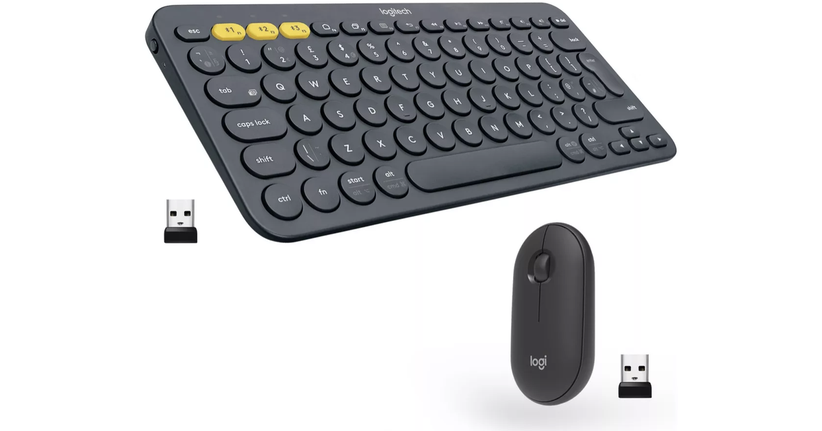 Logitech K380 + M350 - Black | SoloTodo.cl
