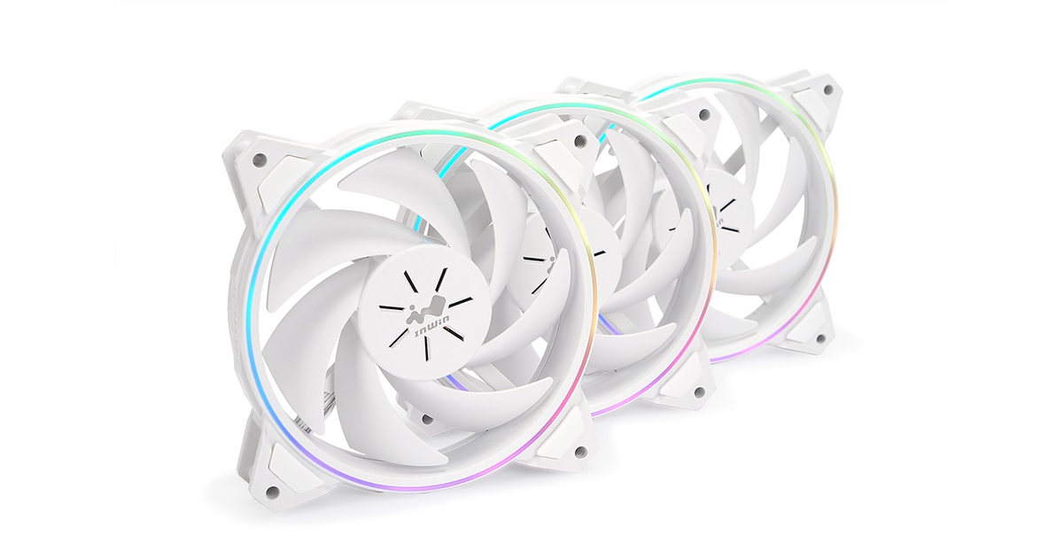 InWin Sirius Loop ARGB Triple Pack - White | SoloTodo.cl