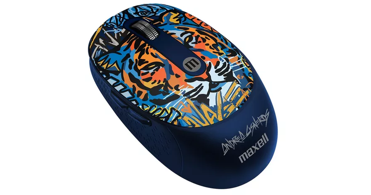 Maxell Wireless Mouse Wild Edition - Blue | SoloTodo.cl
